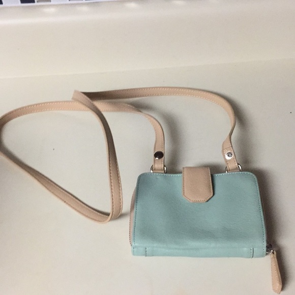 Perlina | Bags | Perlina Mint Green Wallet Crossbody | Poshmark